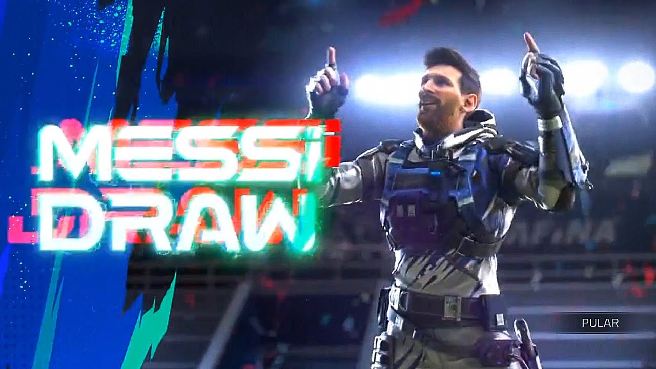 Roleta Messi - CBR4- treliça Call of Duty mobile - YouTube