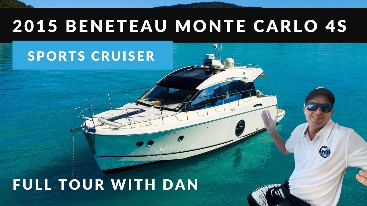 Tour inside a luxury Beneteau Monte Carlo Sports Cruiser - for sale ...