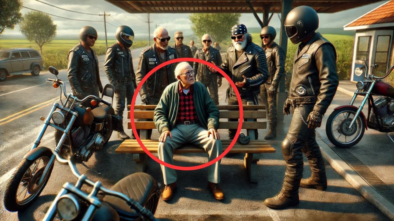 Bikers Corner a Helpless Old Man at a Rest Stop – What He Does Next ...