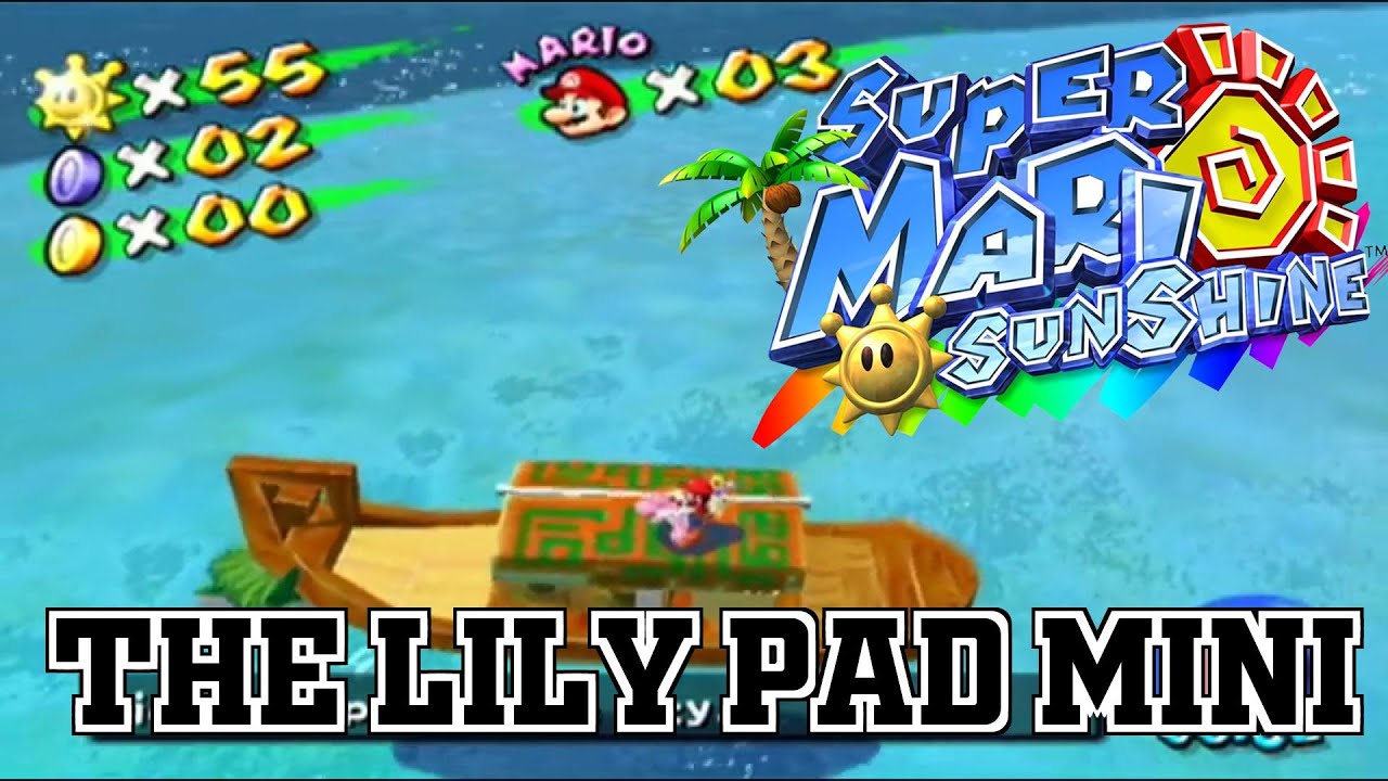 Super Mario Sunshine - The Lily Pad Mini-Game - YouTube