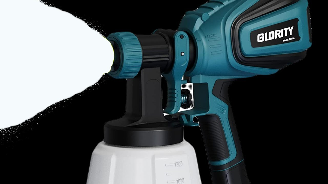 GLORITY Pistola De Pintura, 700W - YouTube