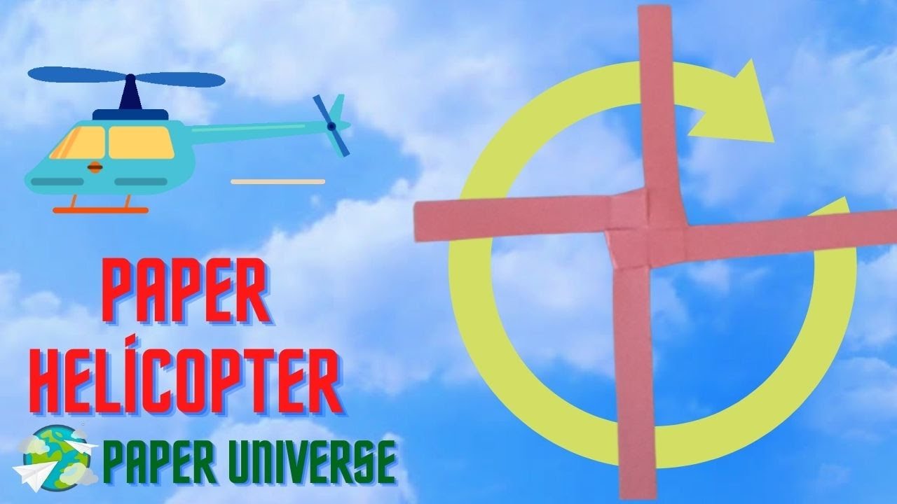 How to Make a Paper Helicopter? - YouTube
