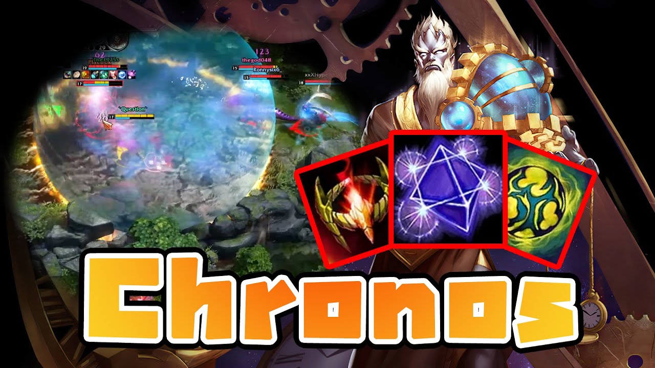 [HoN] - Chronos เทพคุมเวลา หยุดเพื่อนให้ศัตรูจัดการ!! แต่อยากหยุดเวลา ...