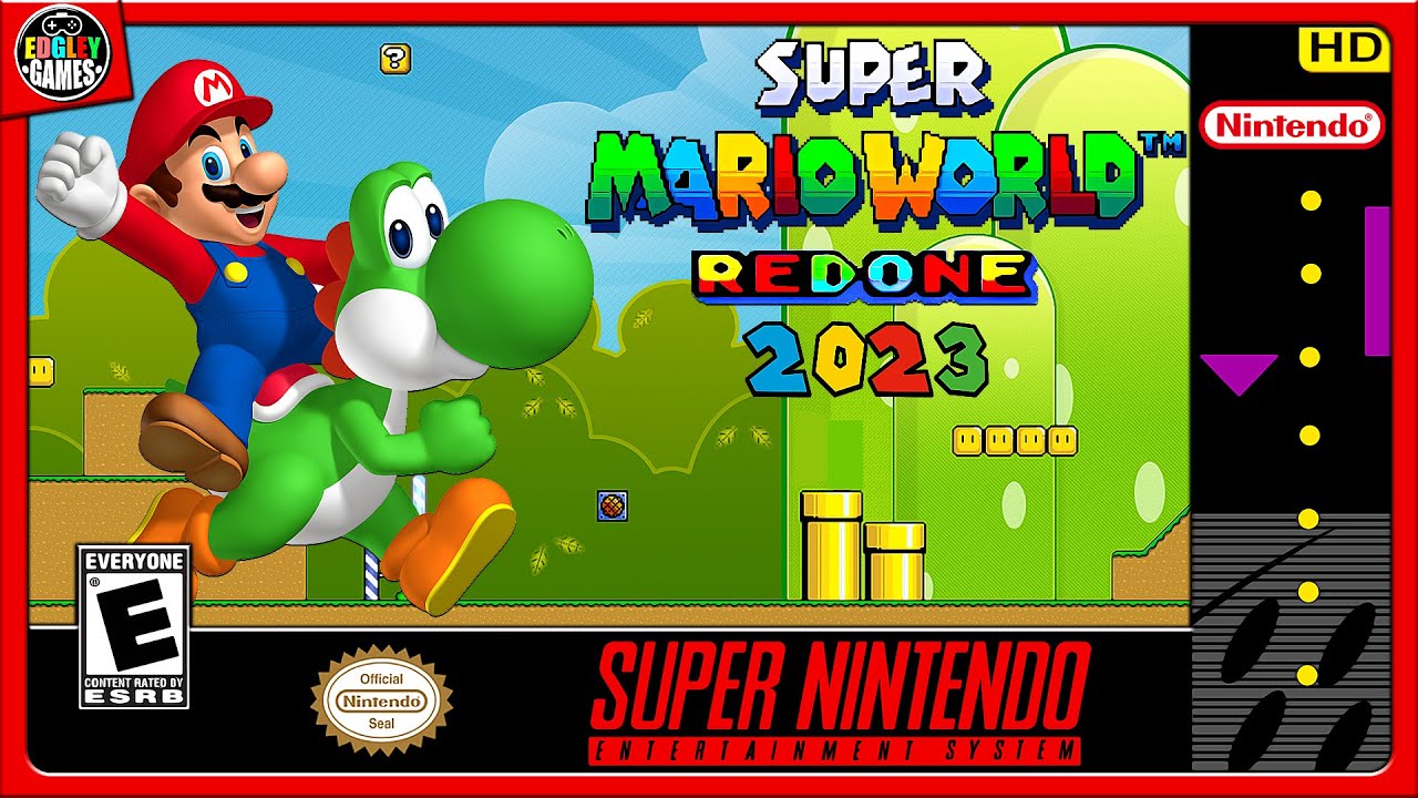 Super Mario World Redone (2023) - Gameplay (SNES) - YouTube