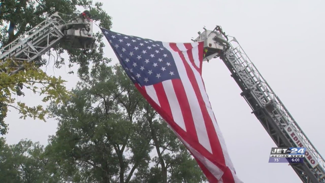 Community gathers to pay respects as fallen firefighter Shawn Giles is ...