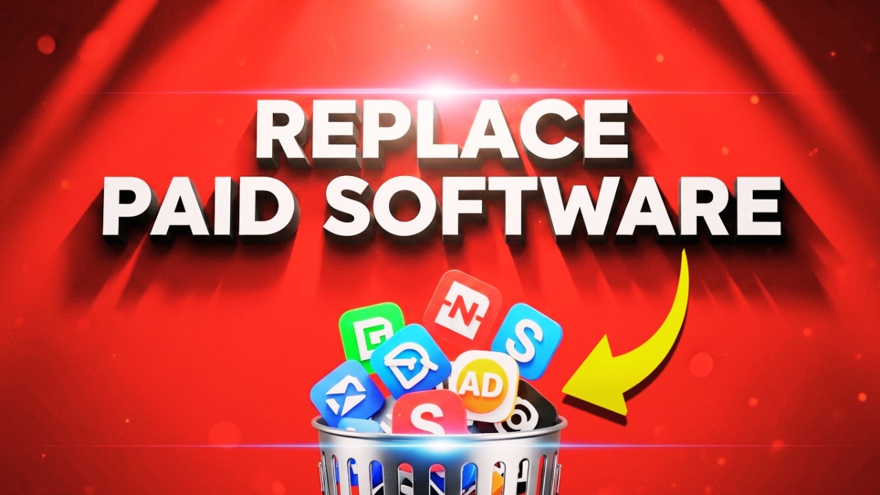 10 Free Programs That Can Replace All Your Paid Software - YouTube