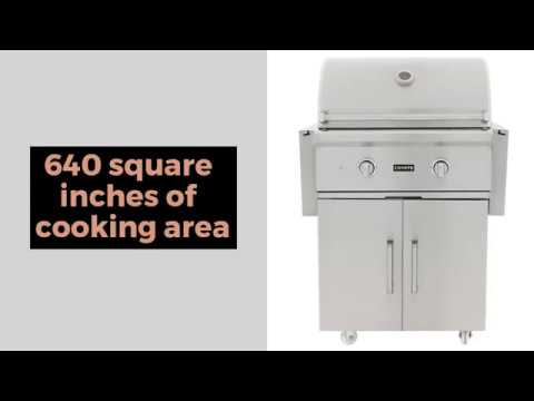 Coyote C-series 28-inch 2-burner Freestanding Natural Gas Grill - C1c28ng-fs