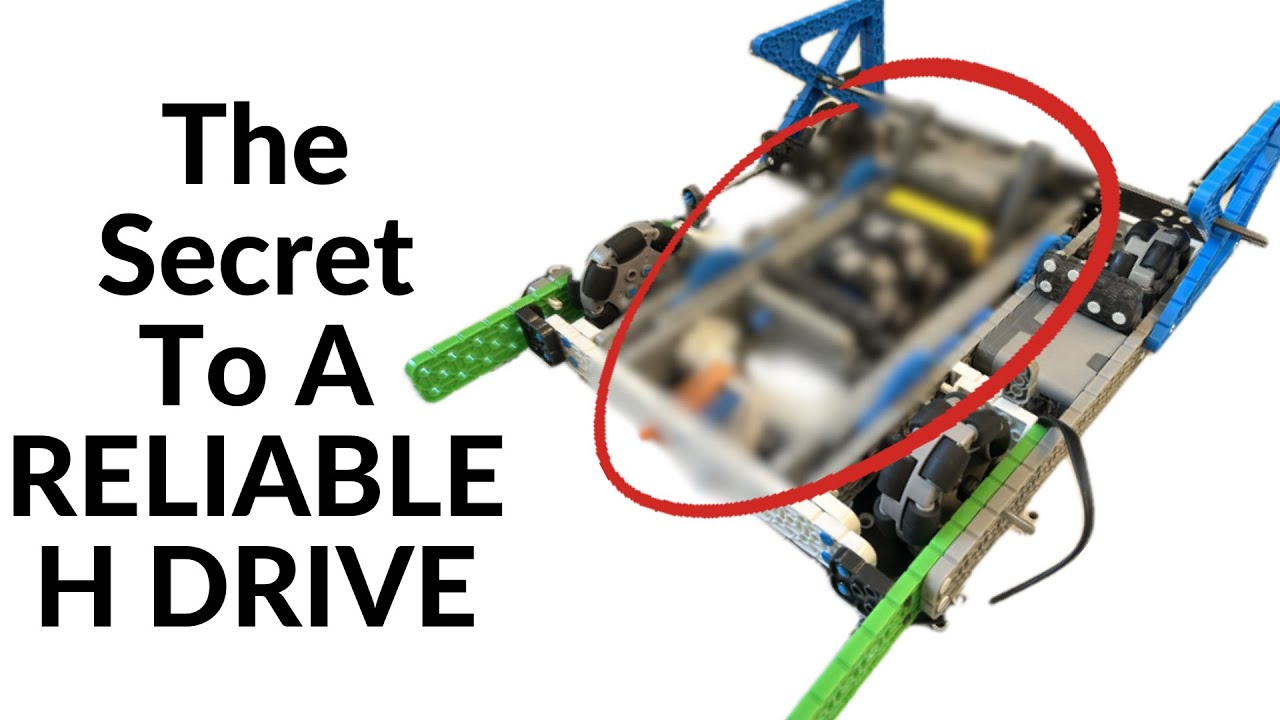 [VEX IQ] The Secret to a RELIABLE H Drive - YouTube