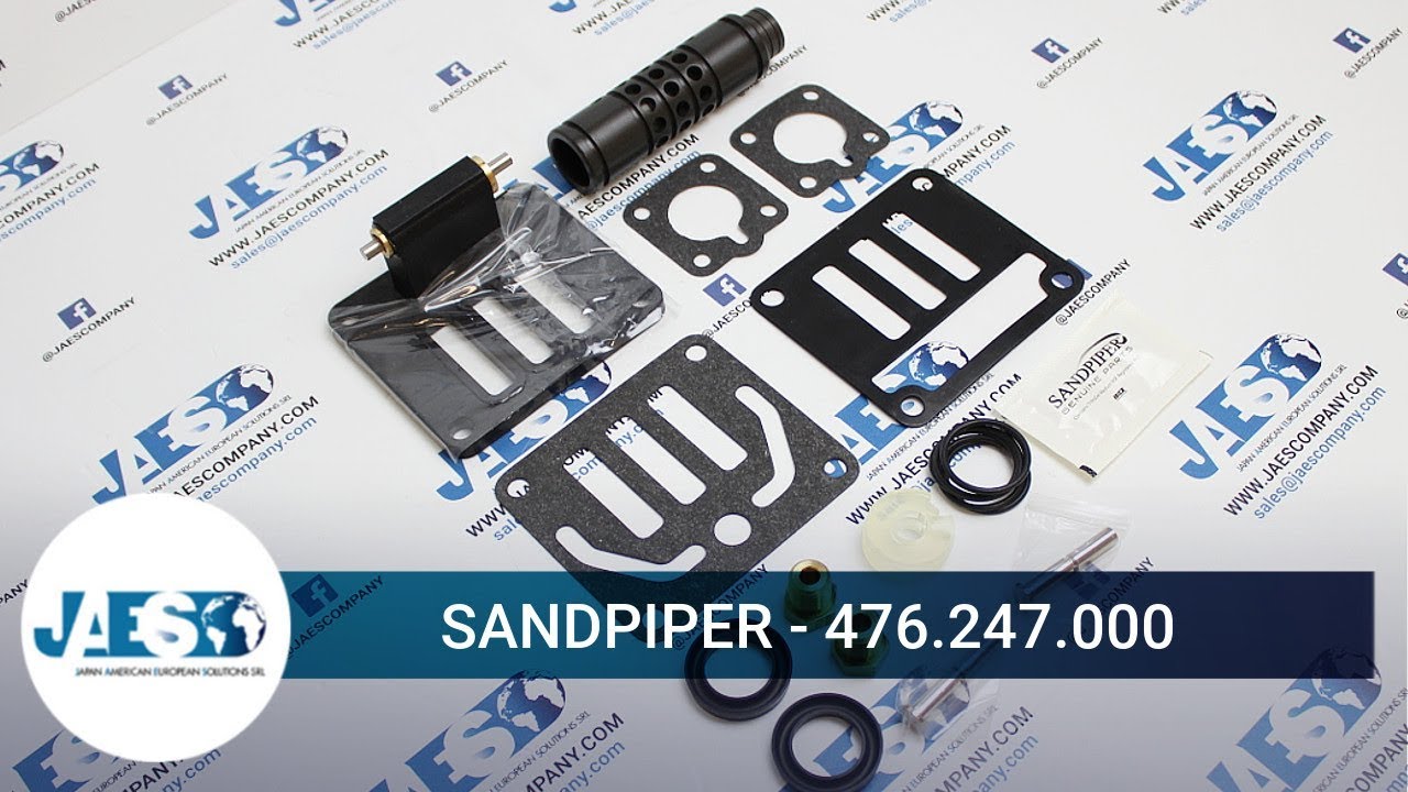 SANDPIPER 476.247.000 - Repair kit - Kit di riparazione - YouTube