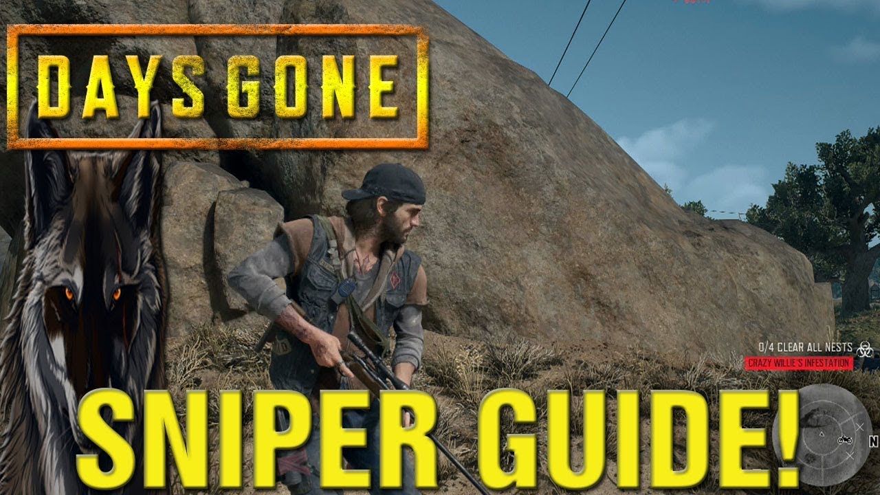 Days Gone Sniper Rifle Guide! How To Use Sniper In Days Gone! - YouTube