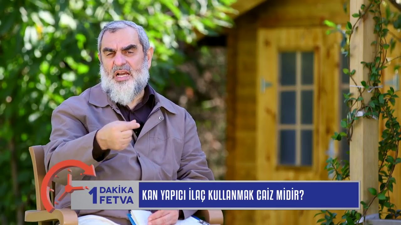 Kan Yapıcı İlaç Kullanmak Caiz Midir? & Nureddin Yıldız - YouTube