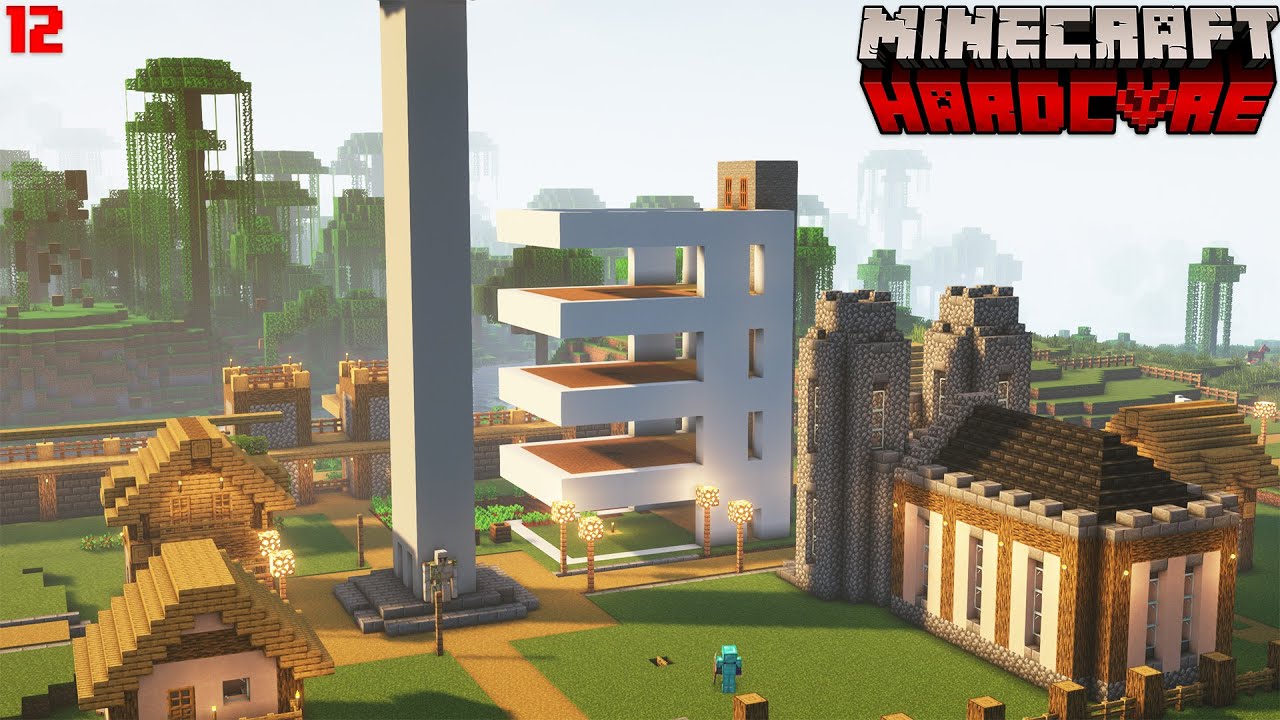 Profit Farm Tower | Minecraft Hardcore [S4] [E12] - YouTube