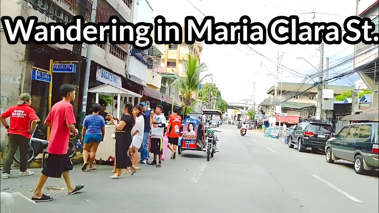 Walking in Maria Clara Street Sampaloc, City of Manila | Philippines ...