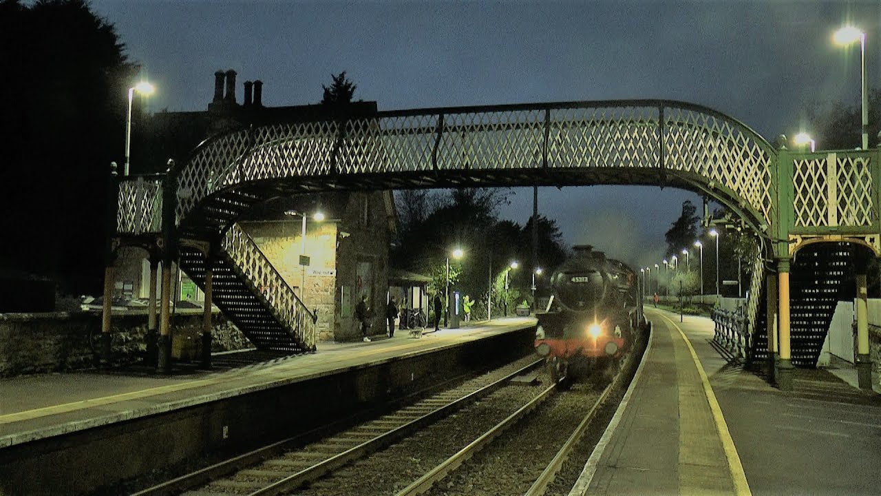 LMS 45212 Black 5 Cumbrian Coast Steam Special 10/11/22 - YouTube