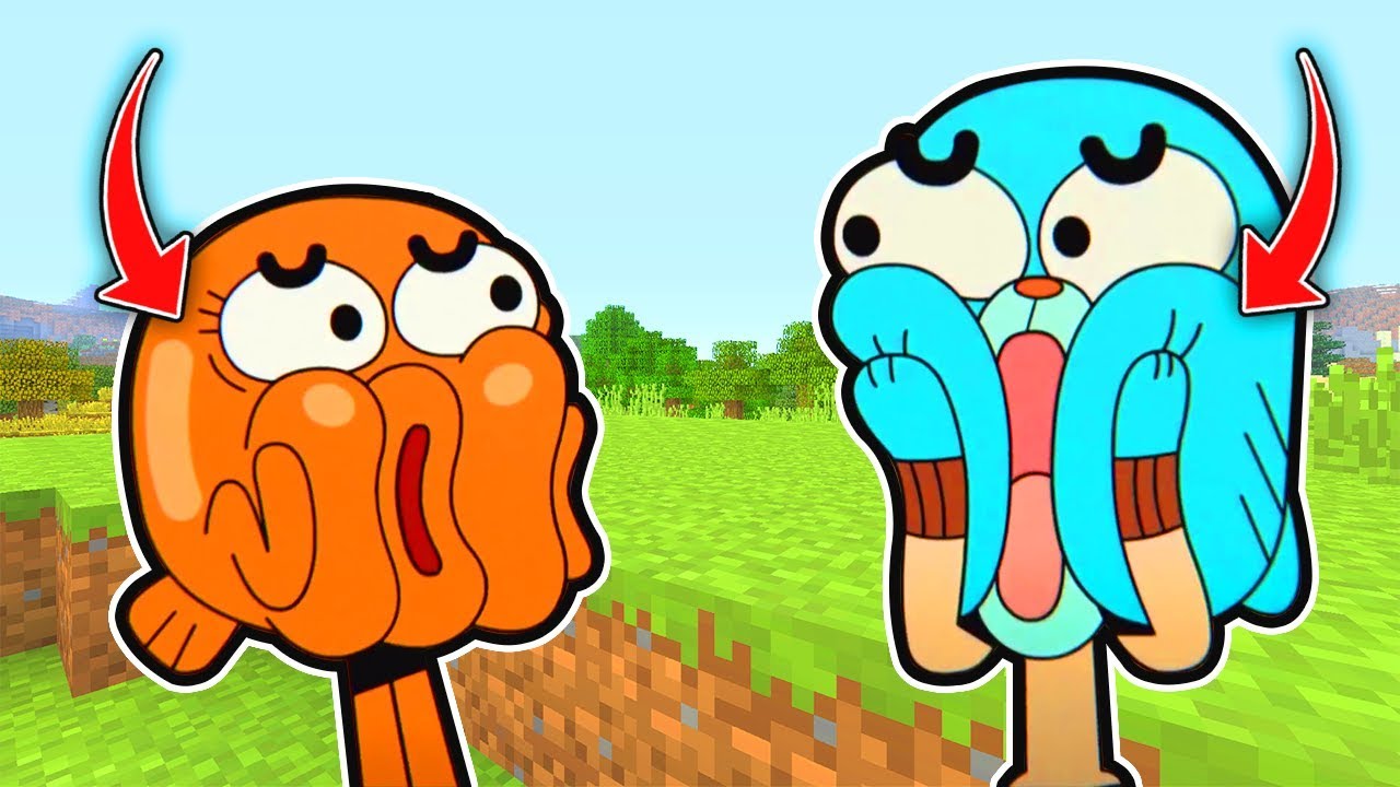 Minecraft : Finding GUMBALL And DARWINS SECRET BASE! (Ps3/Xbox360/PS4 ...