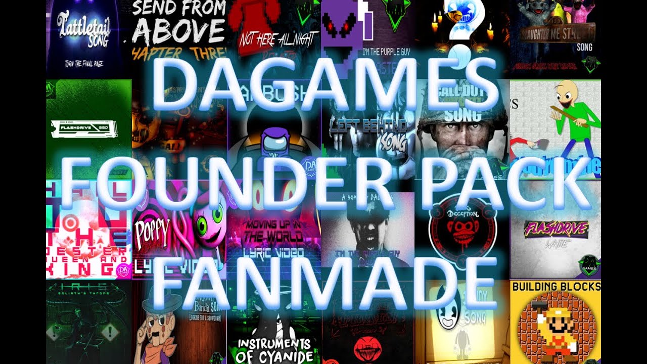 DAGames Founder Pack Fanmade - YouTube