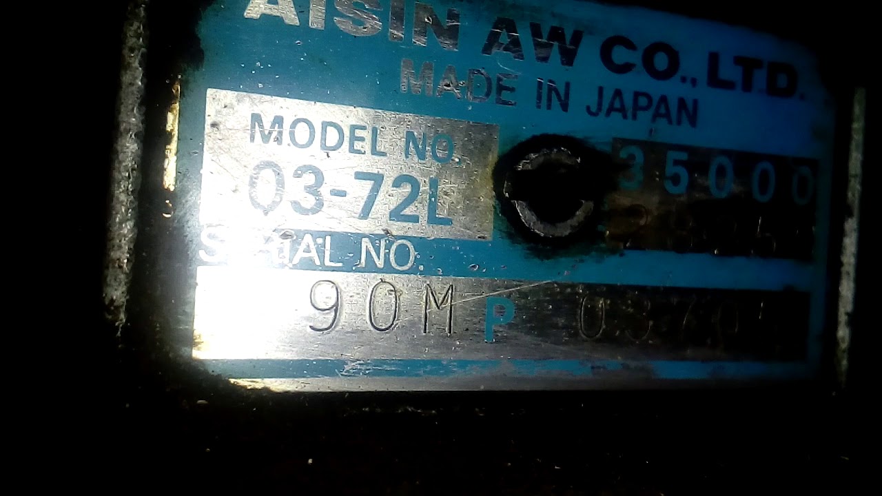 АКПП 03-72l - YouTube