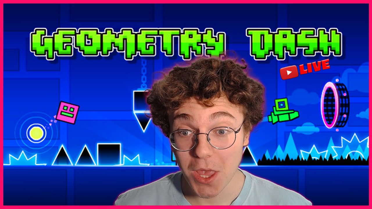🔴(LIVE)🔴 SEND YOUR FAVORITE GEOMETRY DASH LEVEL - YouTube