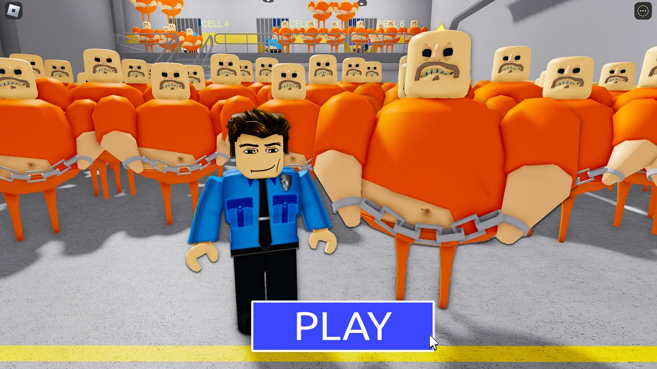 PRISONER BARRY TSUNAMI! Walkthrough Full GAMEPLAY #roblox #scaryobby ...