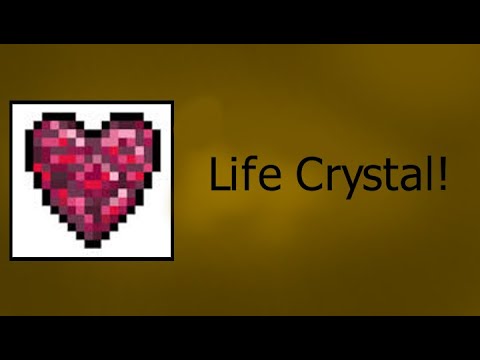 I Found A Life Crystal | Terraria - YouTube