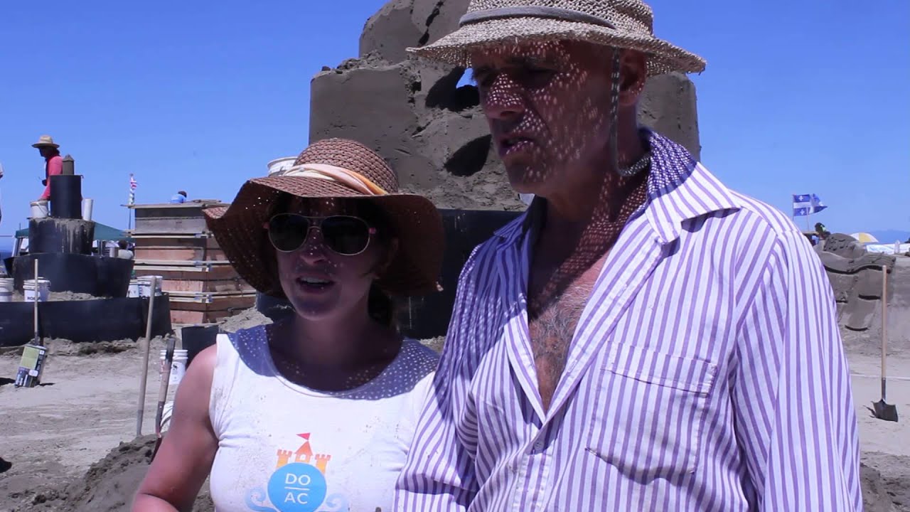 Melineige & Guy Beauregard at QF Canadian Open Sand Sculpting ...