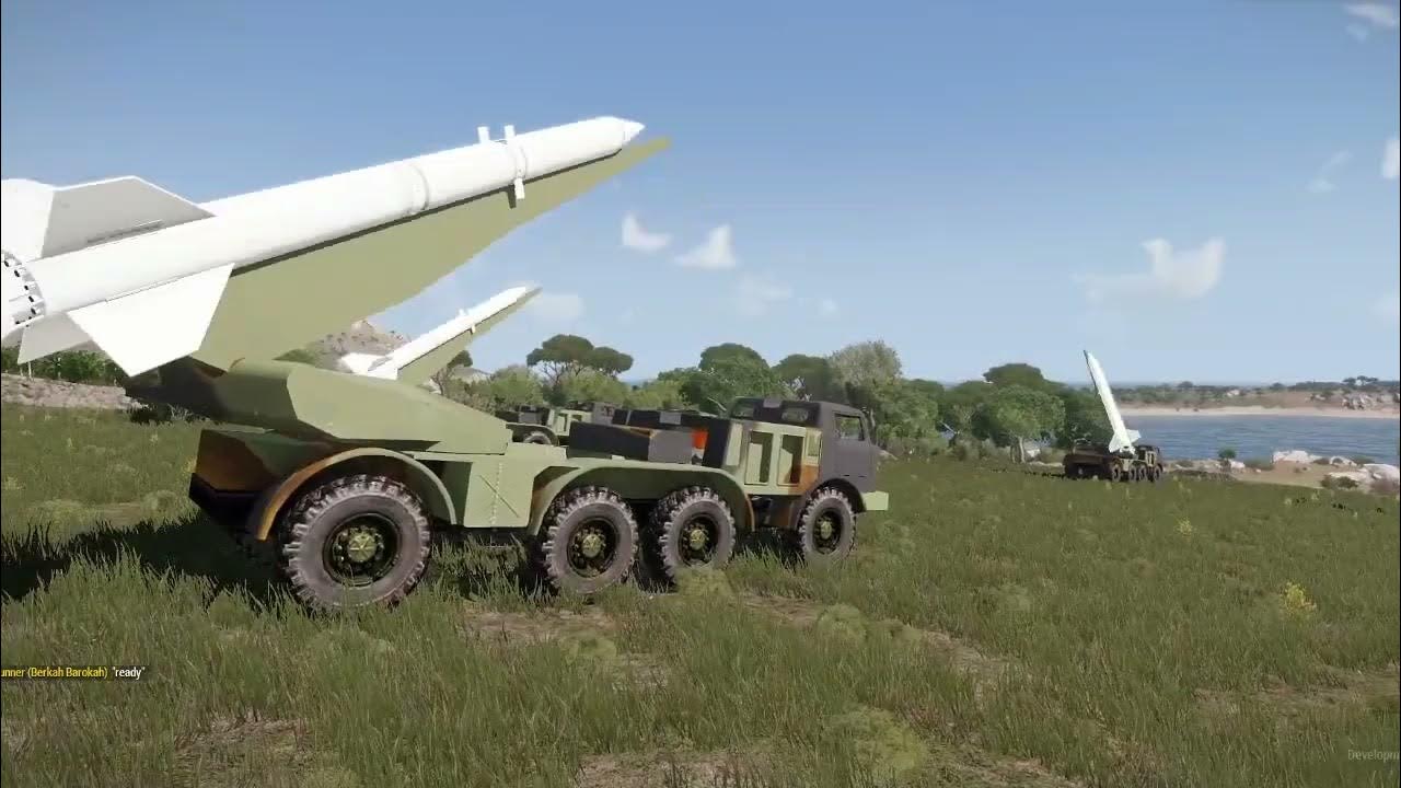 DETIK-DETIK, TEMBAKAN RUDAL DAN ROKET HANCURKAN KAPAL PERANG-ARMA3 - YouTube