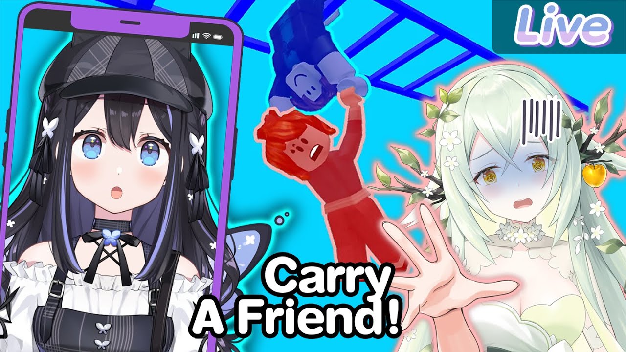 【Roblox Carry A Friend! (Teamwork Obby)】ร่วมมือกันกระโดด!! ft ...