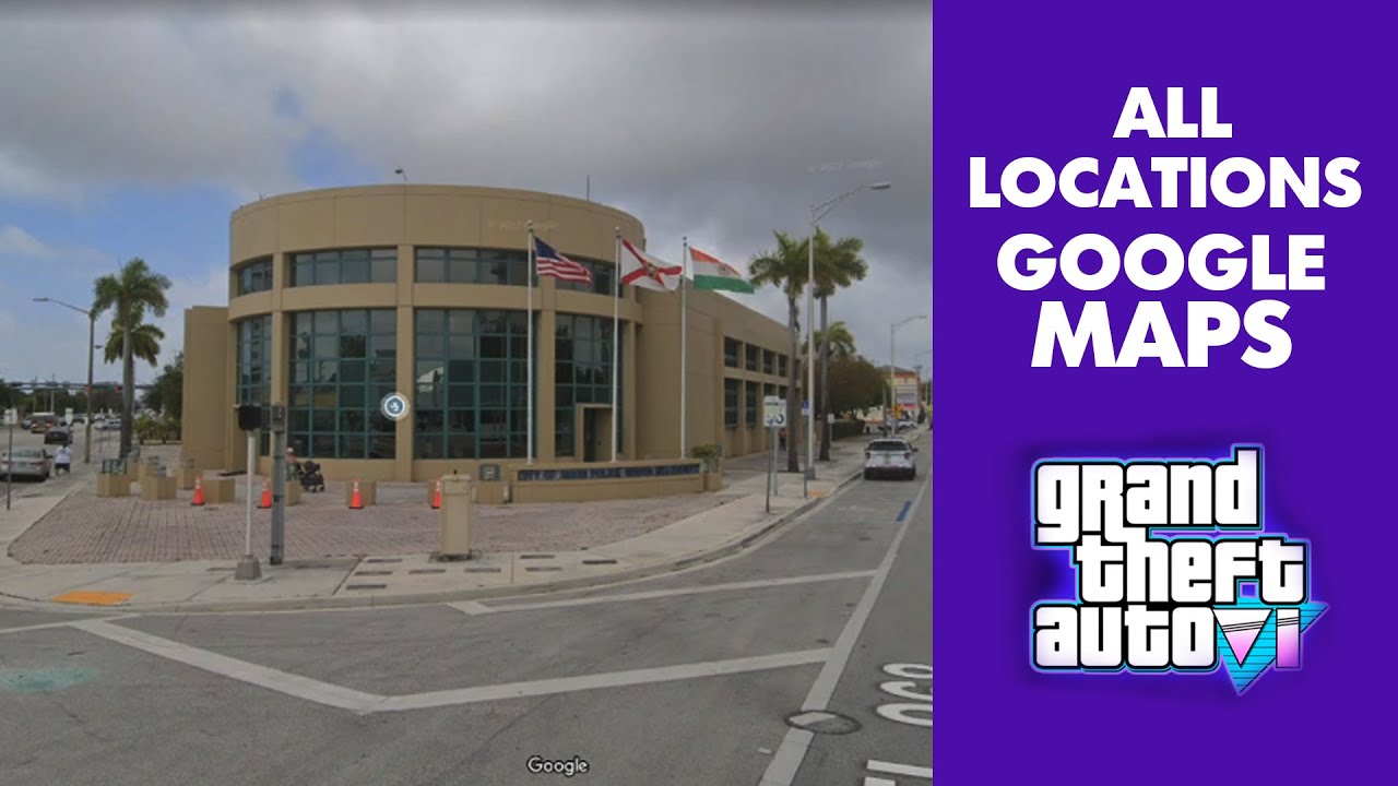 GTA 6: All locations google maps - Todos os locais no google maps ...