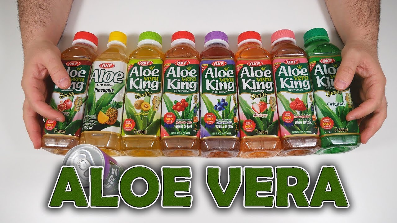 Velká ochutnávka ALOE VERA NÁPOJŮ! - YouTube