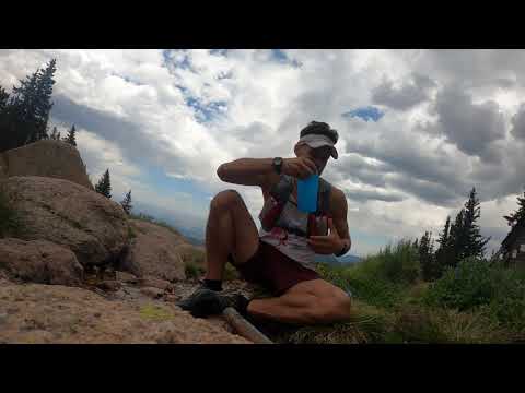 A-Frame on Barr Trail at 12,000ft elevation, near Pikes Peak summit ...