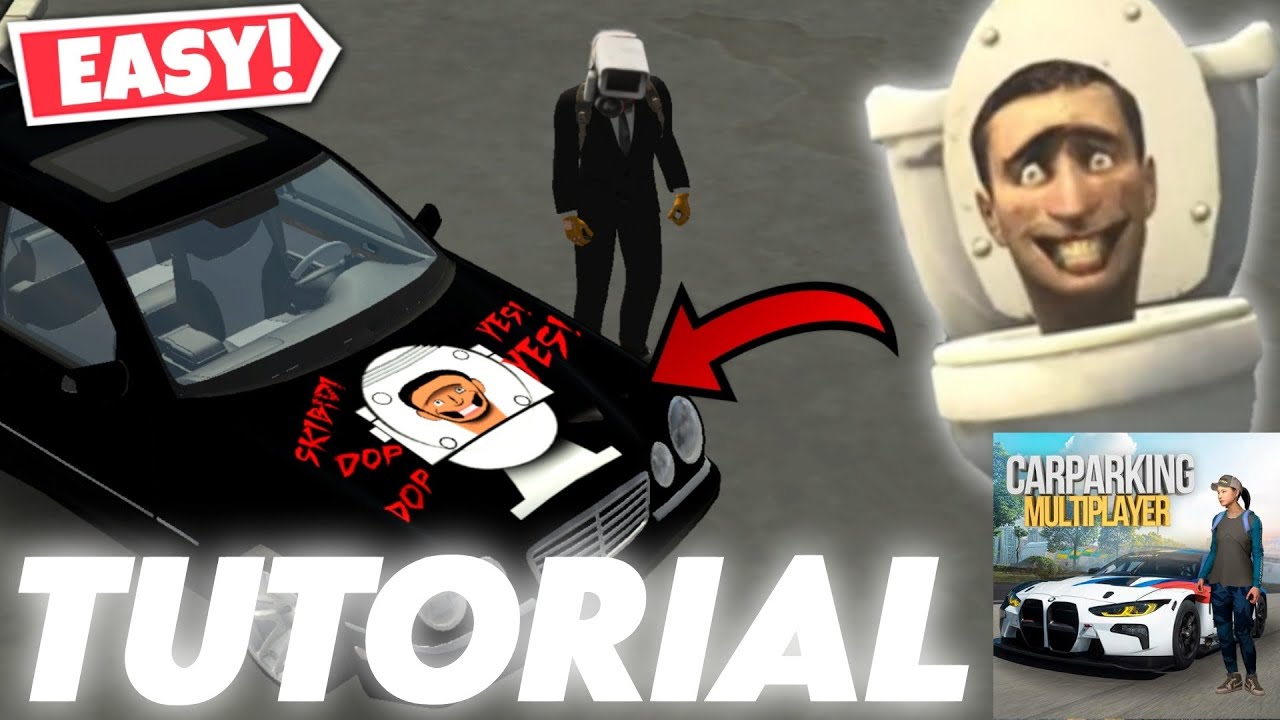 TUTORIAL | SKIBIDI TOILET EN CAR PARKING MULTIPLAYER 🚽😱 - YouTube