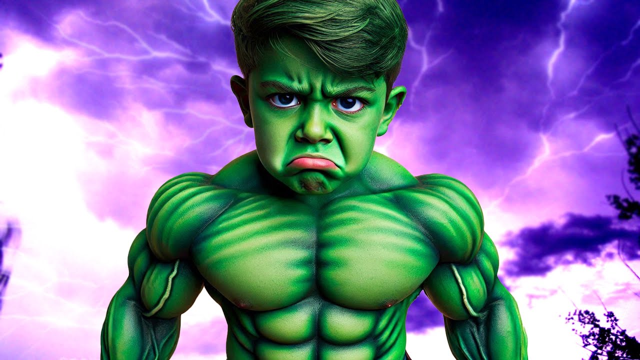 Hulk Kid Vs Hulk Kid - Wellerman Song! - YouTube
