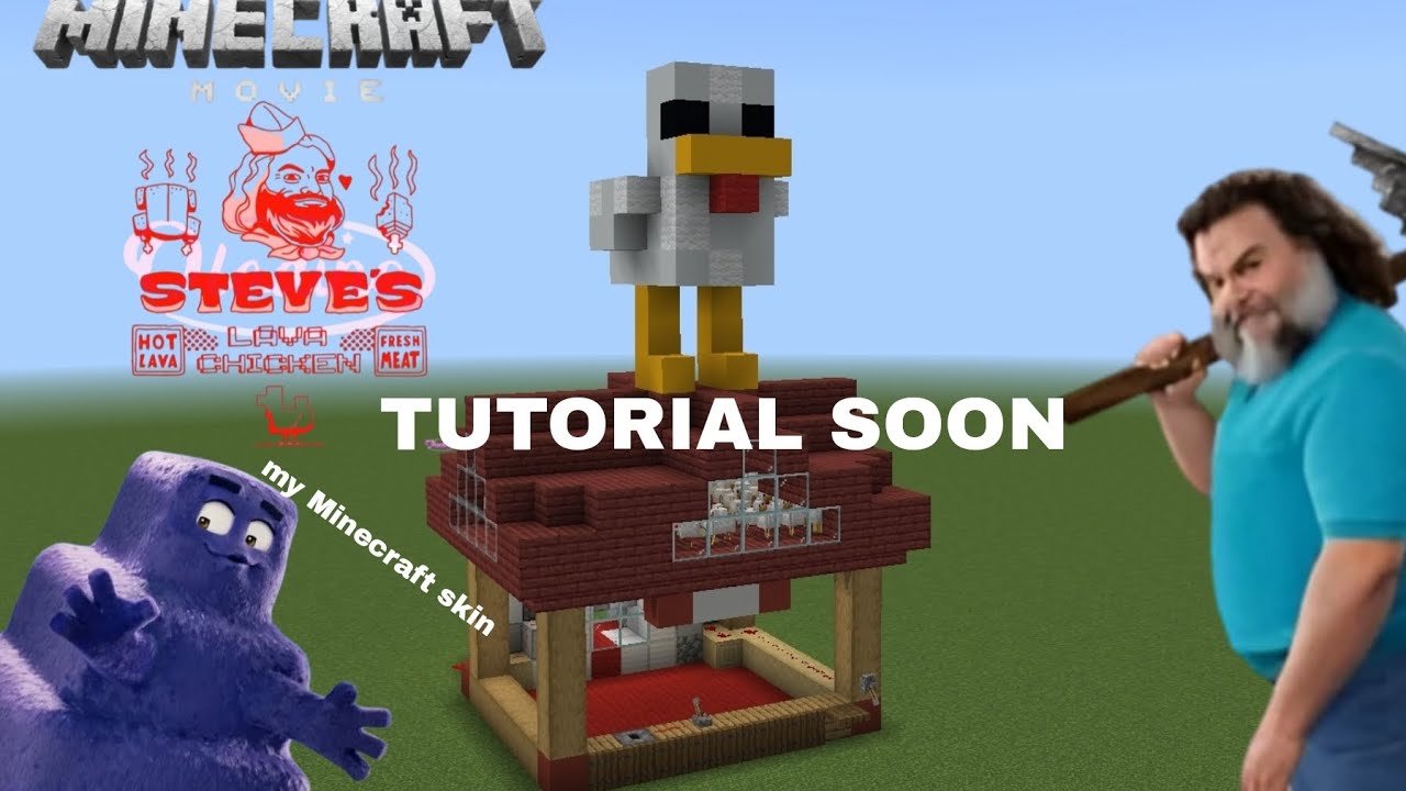 Minecraft Lava Chicken Shop ShowCase (TUTORIAL SOON) - YouTube