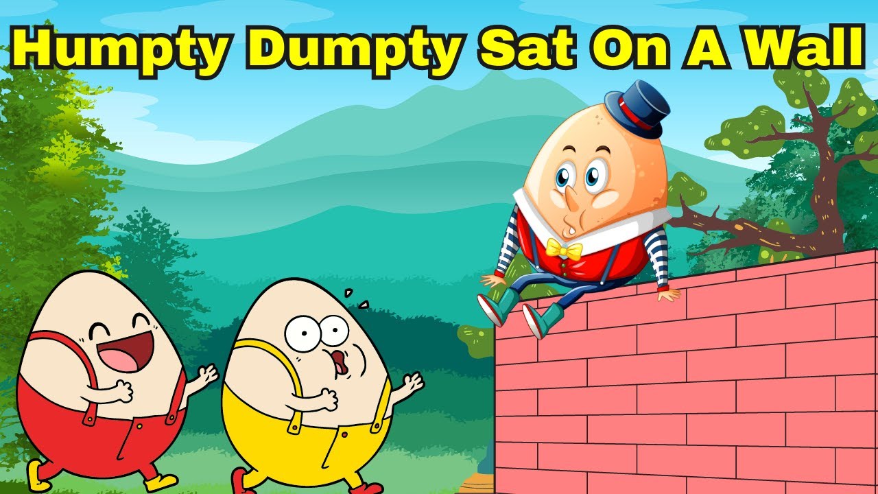 Kids Poems | Humpty Dumpty Sat On A Wall | Nursery Rhymes | Kids Songs ...