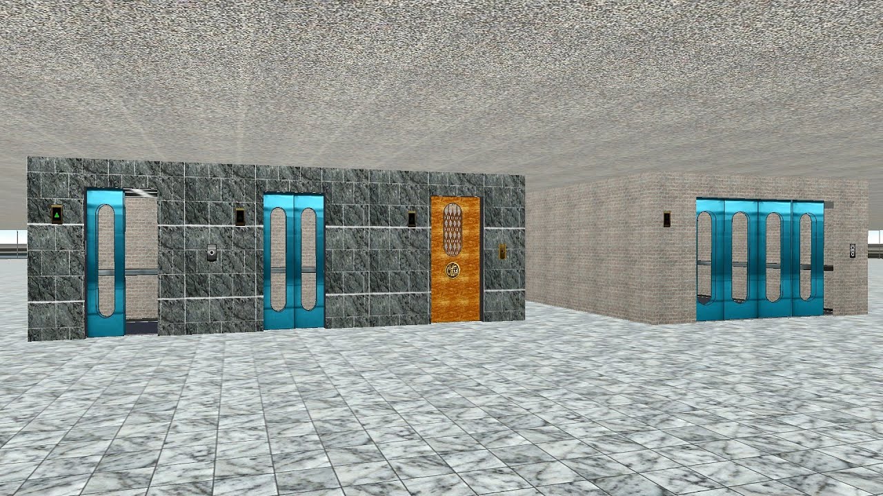 Skyscrapersim , Office Hotel Otis67 Remix - Glass Elevator - YouTube