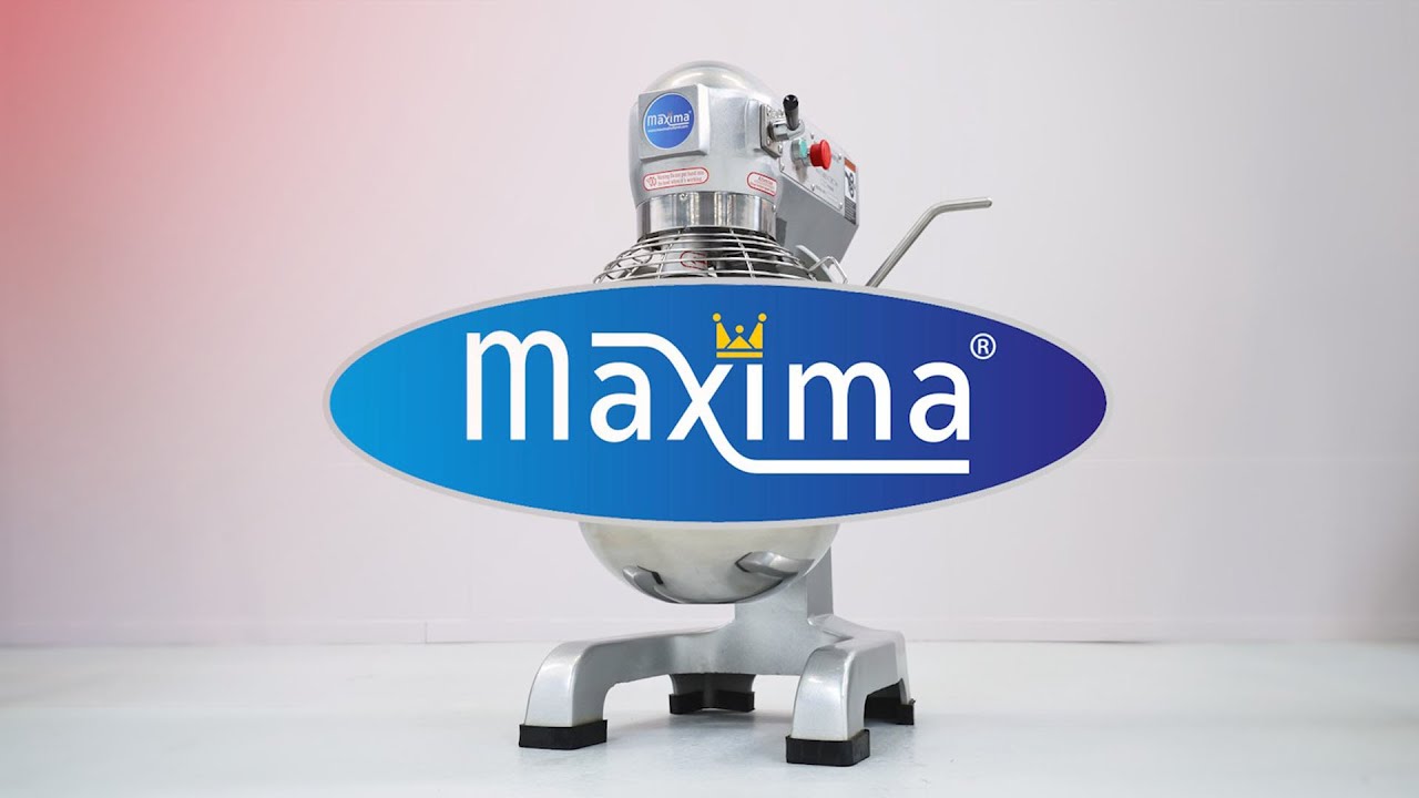 Planetary Mixer - Maxima Kitchen Equipment - YouTube