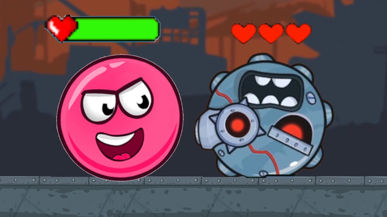 Roller Ball 3: Red Bounce Ball Love Adventure Part 3 Gameplay No ...