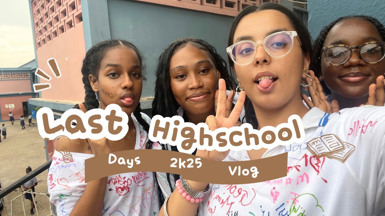 HIGH SCHOOL DIARIES | LEAVERS DAY ,LAST DAYS OF HIGHSCHOOL - YouTube
