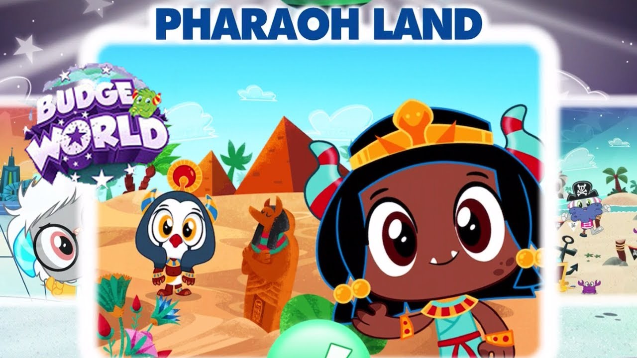 Budge World - Kids Games & Fun New Maps PHARAOH LAND - YouTube