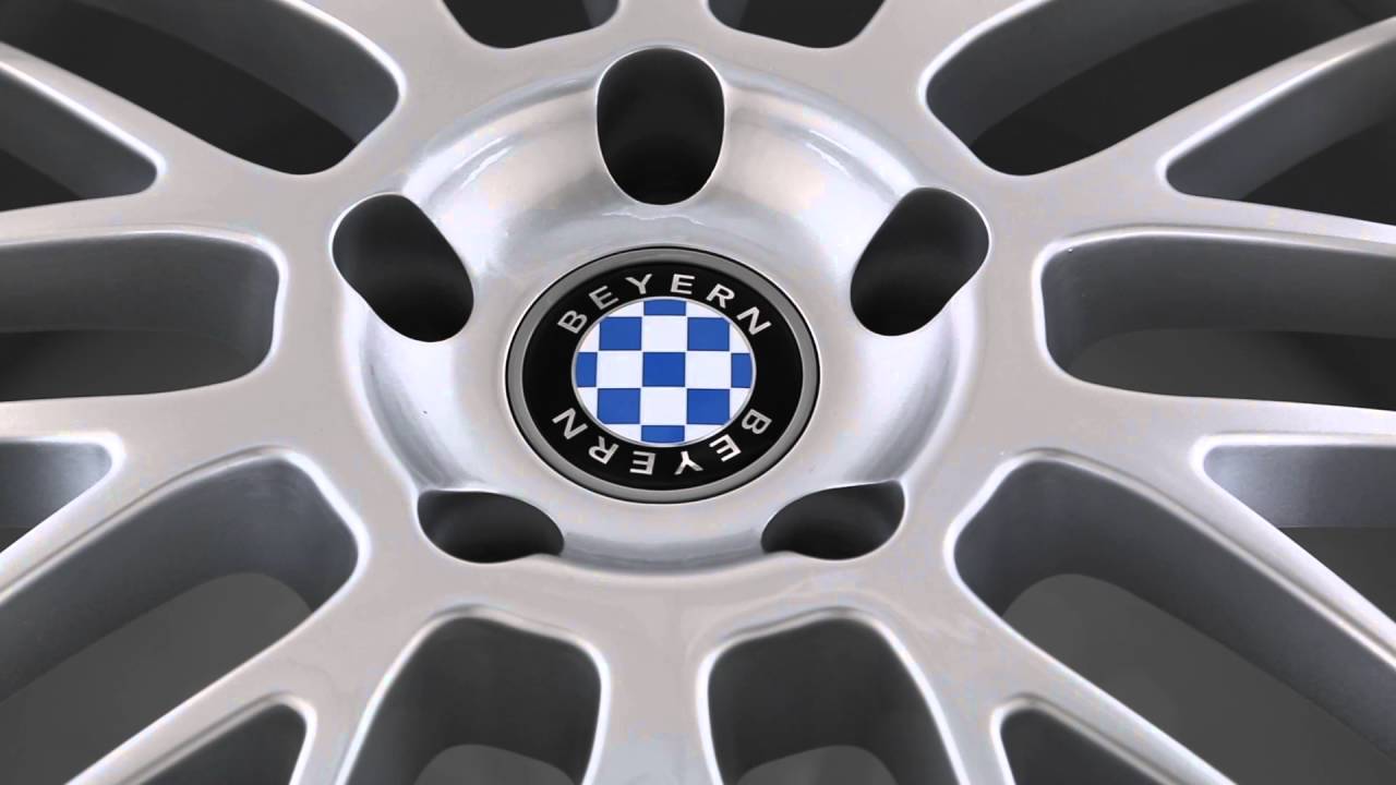 Beyern BMW Wheels- Mesh in Silver with Mirror Cut Lip - YouTube