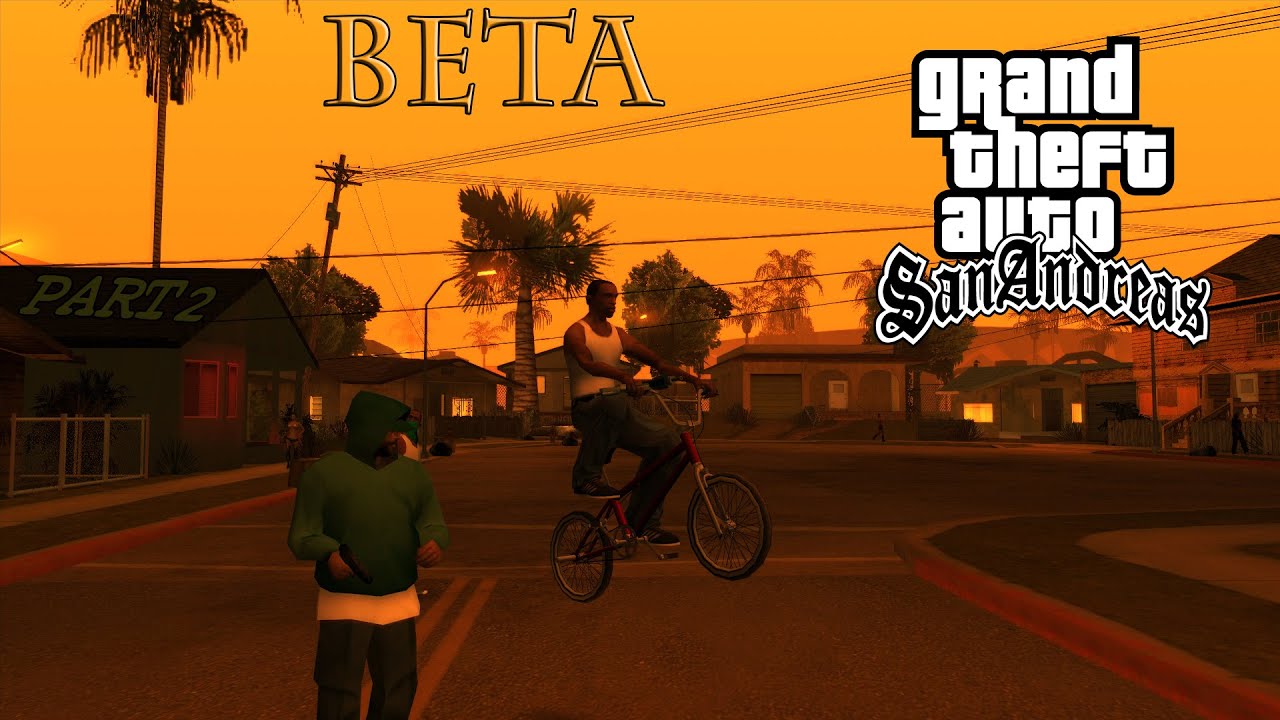 GTA San Andreas BETA(part 2) - YouTube
