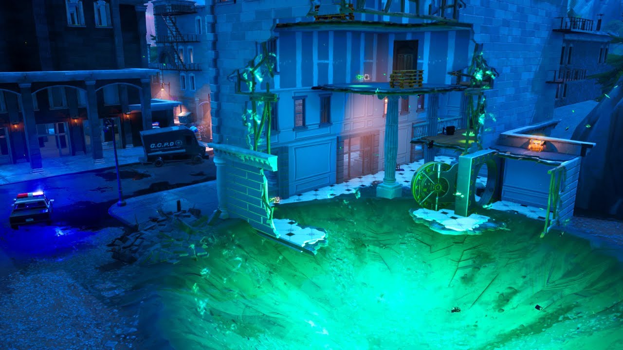 Gotham City Cinematic View | Fortnite Battle Royale - YouTube