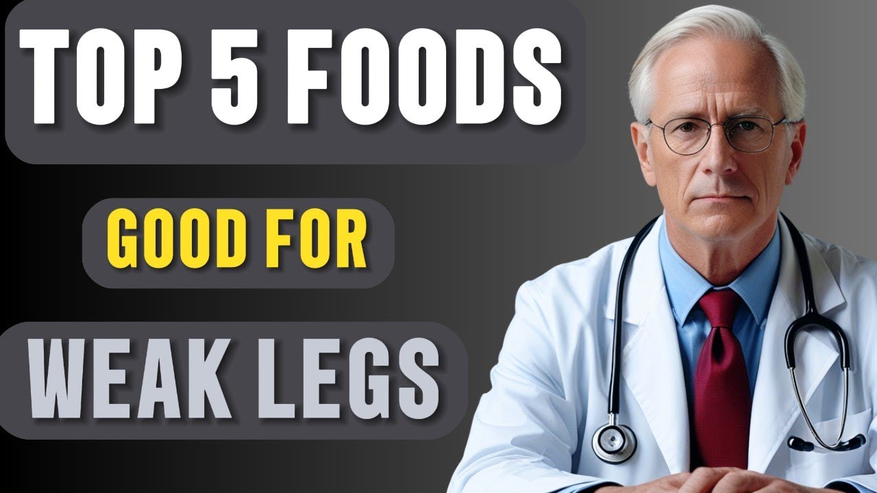 EAT THESE 5 GOOD FOODS FOR WEAK LEGS! MAKE YOUR LEGS STRONGER - YouTube