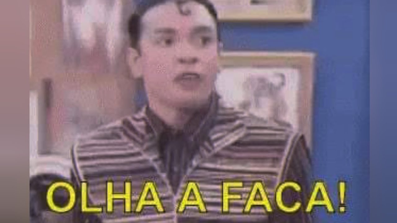 OLHA A FACA! - YouTube