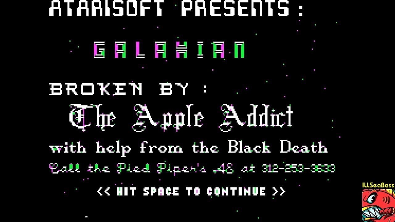 Galaxian [Atarisoft] [APPLE II] 18,050 - YouTube
