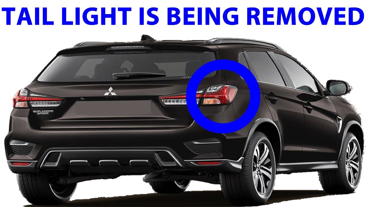 How To Remove/Replace 2023-2025 Mitsubishi Outlander Sport Tail Light ...