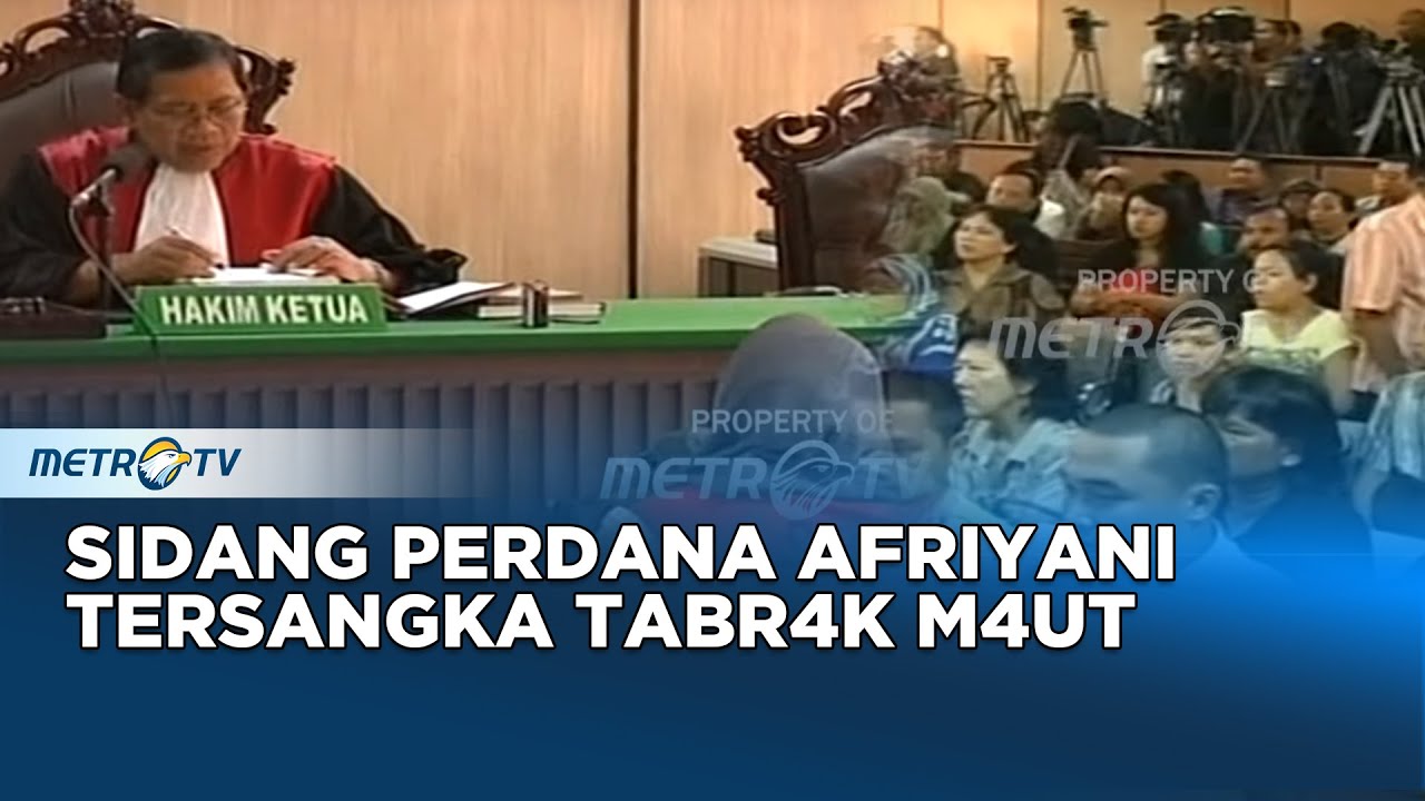 Sidang Perdana Afriyani Tabr4k M4ut Tugu Tani Dok. 2012 - YouTube