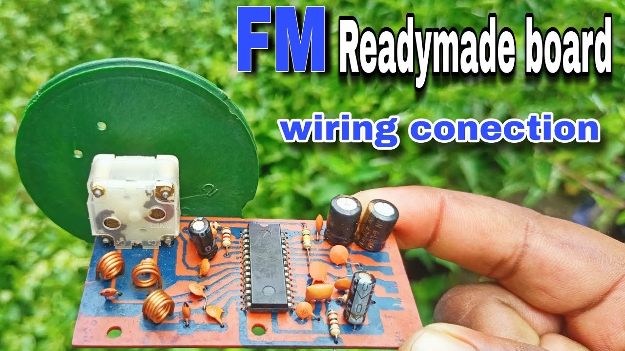 FM Radio Board Wiring Tutorial || Easy Step by Step Guide - YouTube