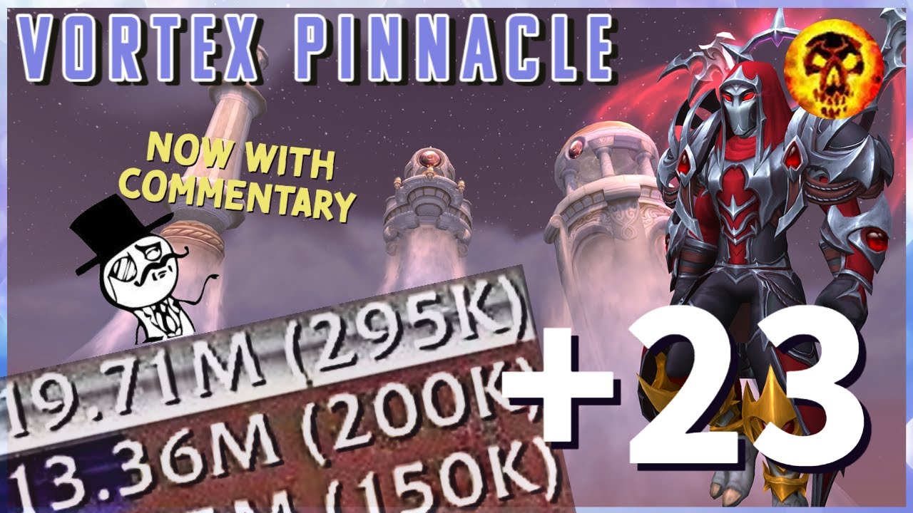 Shadow Priest +23 Vortex Pinnacle Fortified M+ WoW Dragonflight 10.1.5 ...