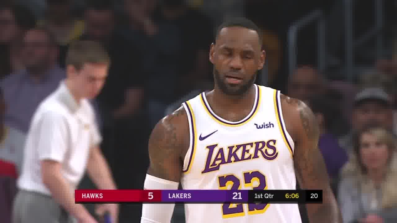 LeBron James Full Play vs Atlanta Hawks | 11/17/19 | Smart Highlights ...
